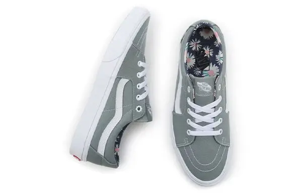 VANS Sk8-low "smell The Flowers" Sneakers - White/grey
