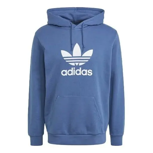 Adidas Originals Graphic Print Hoodie - Blue