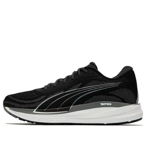 PUMA Magnify Nitro Knit Sneakers - Black