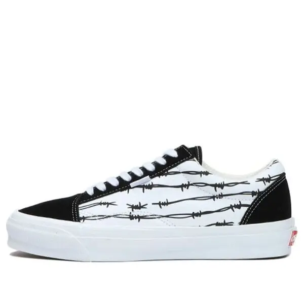 VANS Old Skool Ns Og Lx 'barbed Wire' Sneakers - Black/white