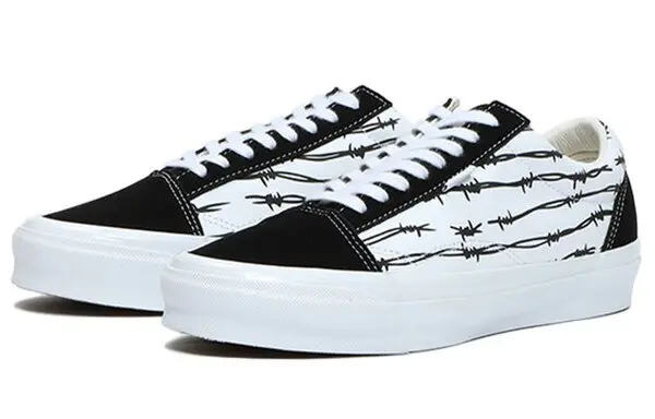 VANS Old Skool Ns Og Lx 'barbed Wire' Sneakers - Black/white