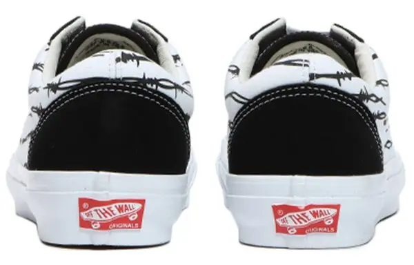 VANS Old Skool Ns Og Lx 'barbed Wire' Sneakers - Black/white