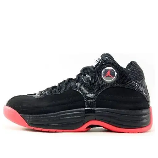 JORDAN Jumpman Team 1 Mid Top Sneakers - Black