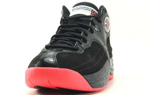 JORDAN Jumpman Team 1 Mid Top Sneakers - Black