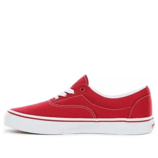 VANS Era Youth Low Top Sneakers - Red/white
