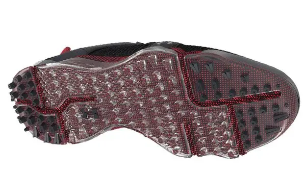 Under Armour Hovr Tour Spikeless Golf Shoes - Black/red