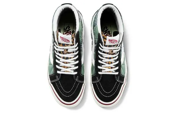 VANS Sk8-hi 38 Dx Anaheim Factory Quilted Mix Sneakers - Black/green