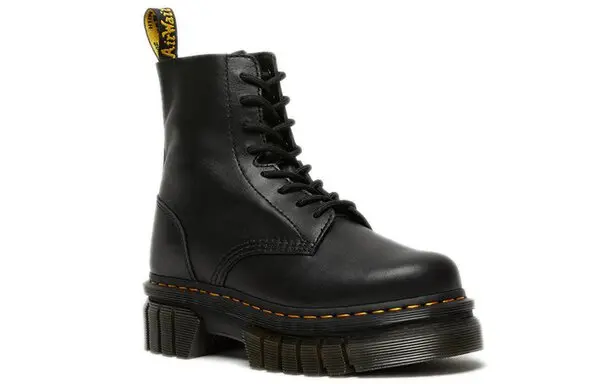 Dr. Martens Audrick Nappa Lux Platform Ankle Boots