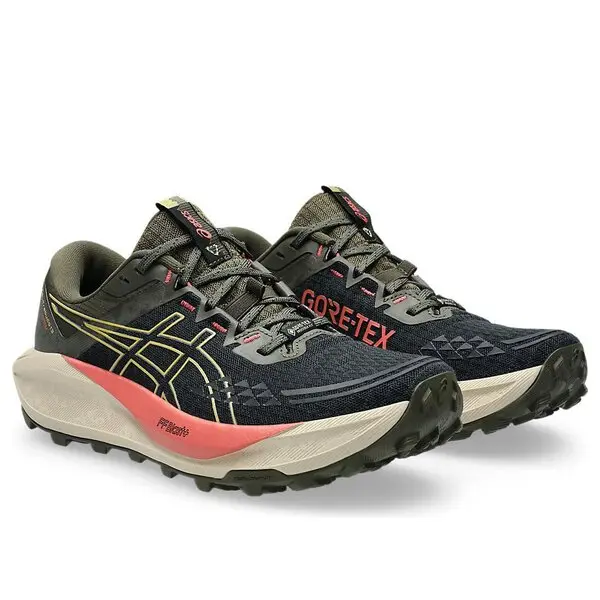 Asics Gel-trabuco 13 Gtx Athletic Sneakers - Black/lemongrass