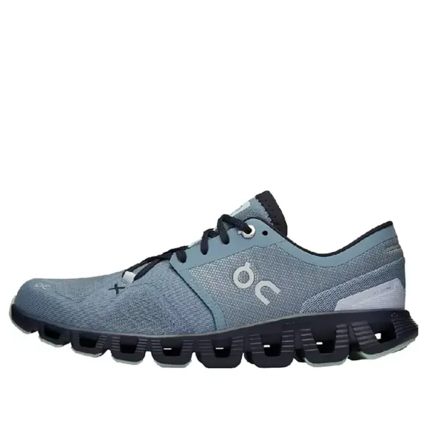 On Cloud X 3 Athletic Sneakers - Wash/ink