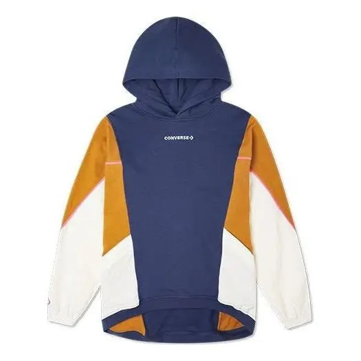 CONVERSE Color Blocked Hoodie - Midnight Navy