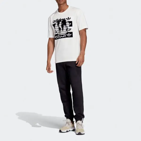 Adidas Originals Msg Ss Tee Earth Logo Short Sleeve
