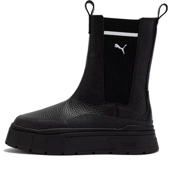 PUMA Mayze Stack Chelsea Boot - Black