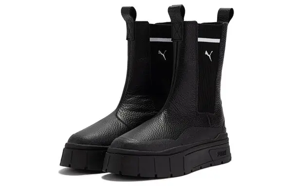 PUMA Mayze Stack Chelsea Boot - Black