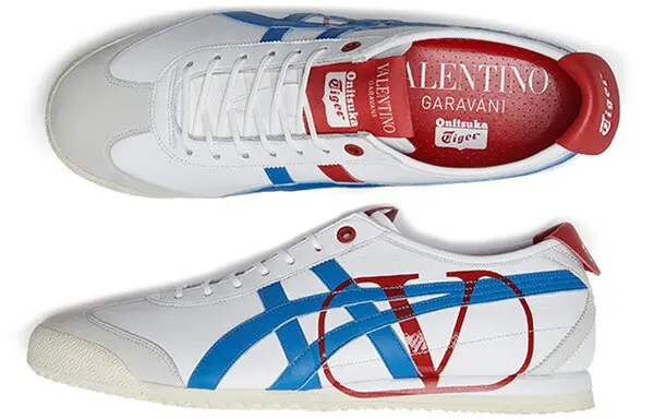 Onitsuka Tiger X Valentino Mexico 66 - Blue White Red