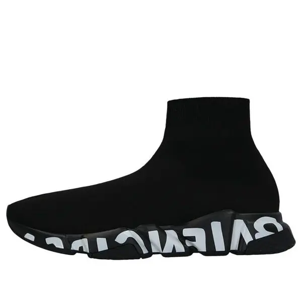 Balenciaga Speed Trainer Graffiti - Black