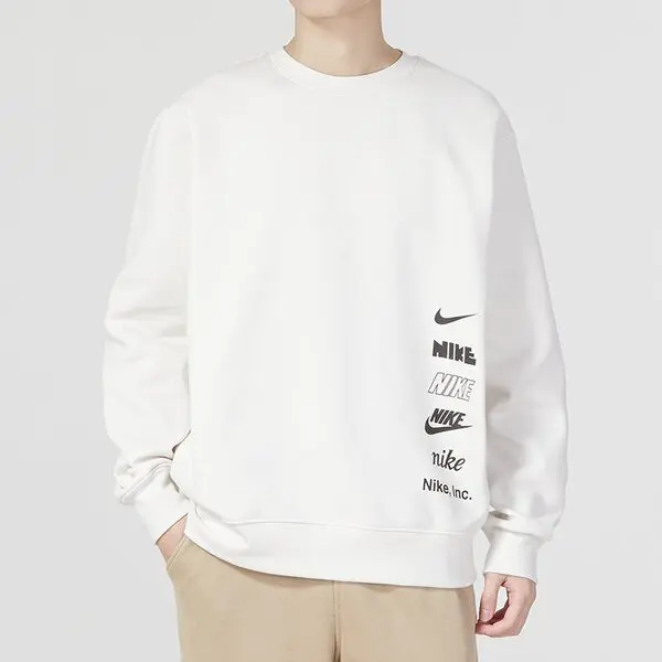 Nike Multi-label Logo Crewneck Sweater