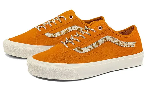 VANS Old Skool Lace Up Sneakers - Orange