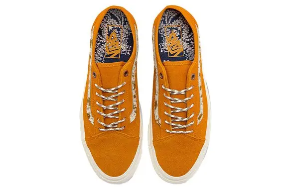 VANS Old Skool Lace Up Sneakers - Orange