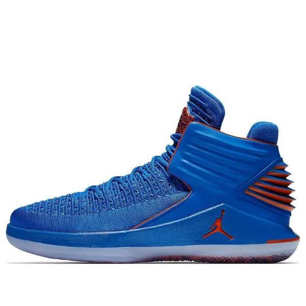 JORDAN Air 32 "why Not?" High Top Sneakers - Blue/orange