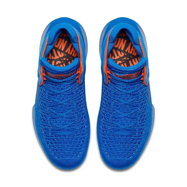 JORDAN Air 32 "why Not?" High Top Sneakers - Blue/orange