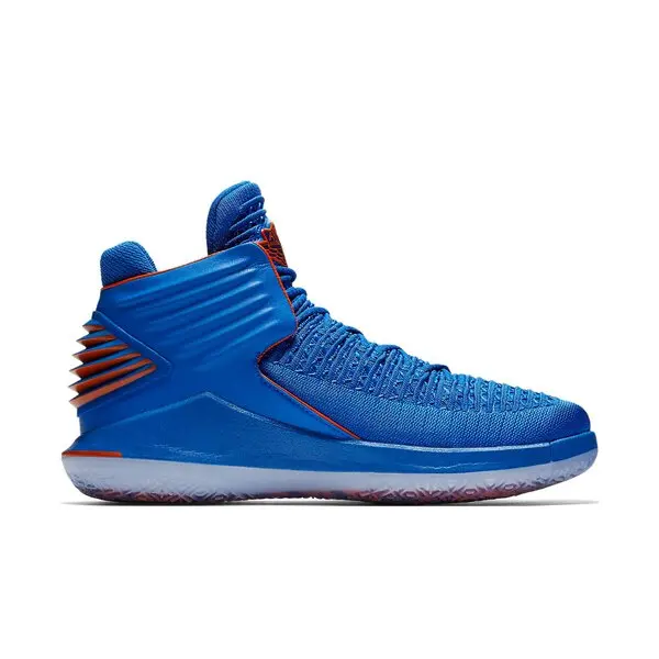 JORDAN Air 32 "why Not?" High Top Sneakers - Blue/orange