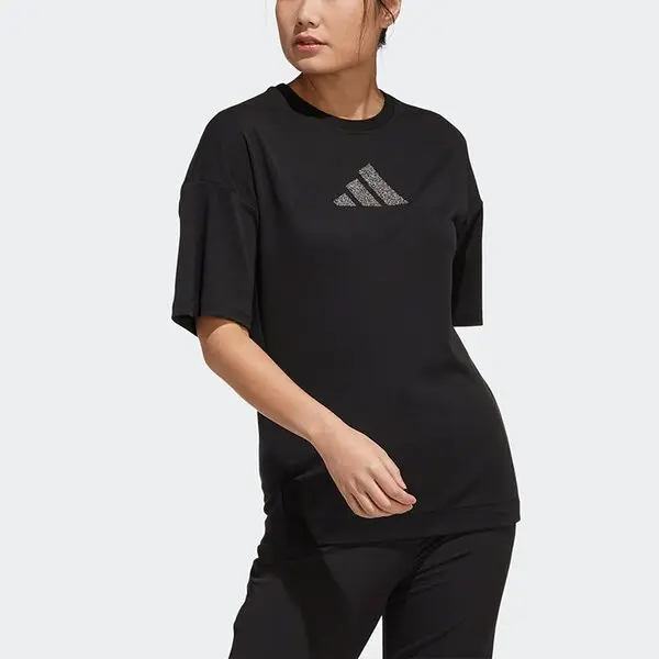 Adidas Logo Pattern T-shirt