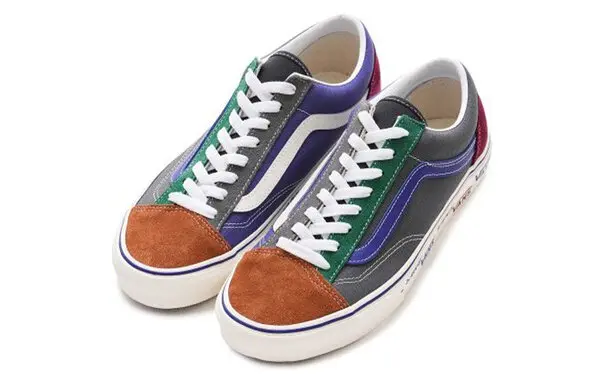 VANS Style 36 Low Top Sneakers - Blue/red/green