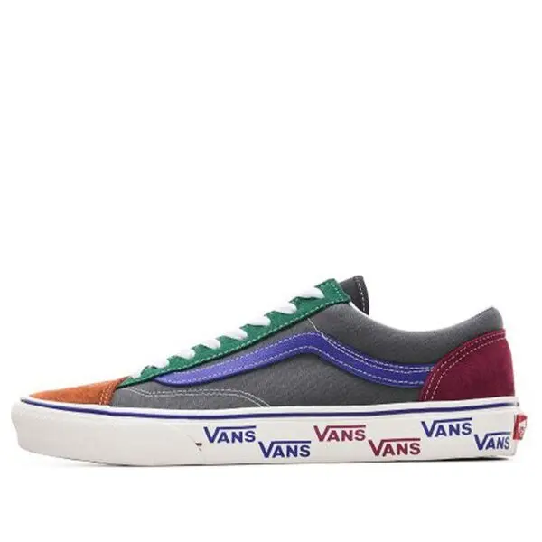 VANS Style 36 Low Top Sneakers - Blue/red/green
