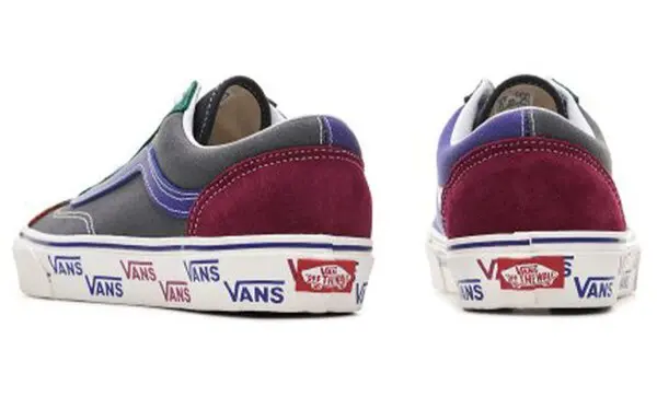 VANS Style 36 Low Top Sneakers - Blue/red/green
