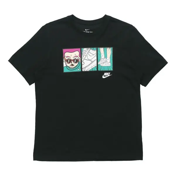 Nike Applique T-shirt - Black