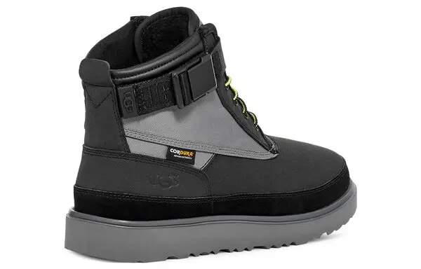 UGG Highland Utility Strap Weather Boots - Black