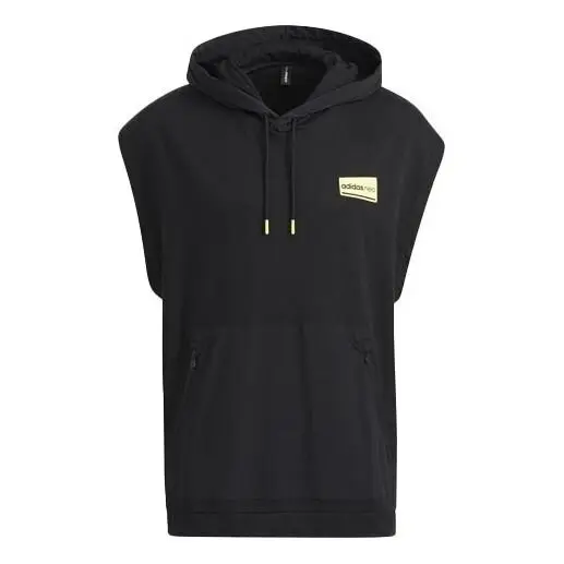 Adidas Neo Sleeveless Hoodie - Default Color