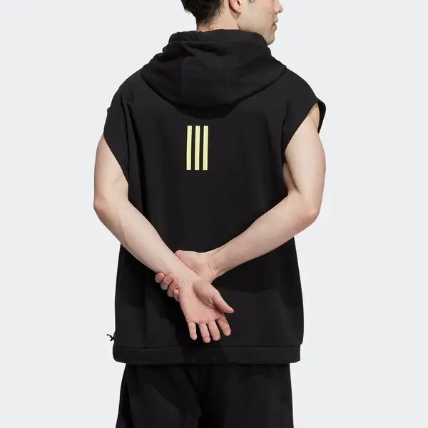 Adidas Neo Sleeveless Hoodie - Default Color