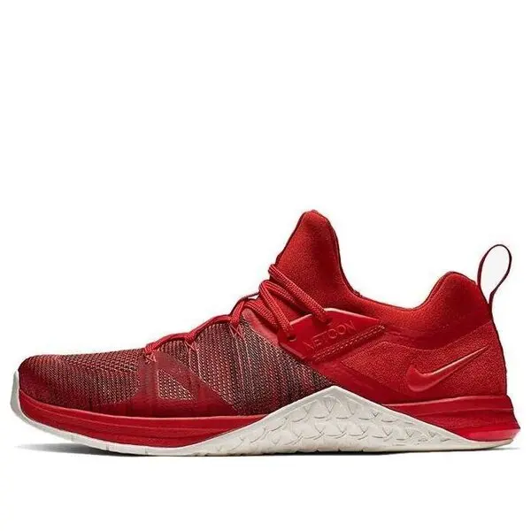 Nike Metcon Flyknit 3 Athletic Sneakers - Red/white