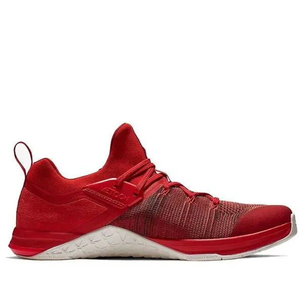 Nike Metcon Flyknit 3 Athletic Sneakers - Red/white