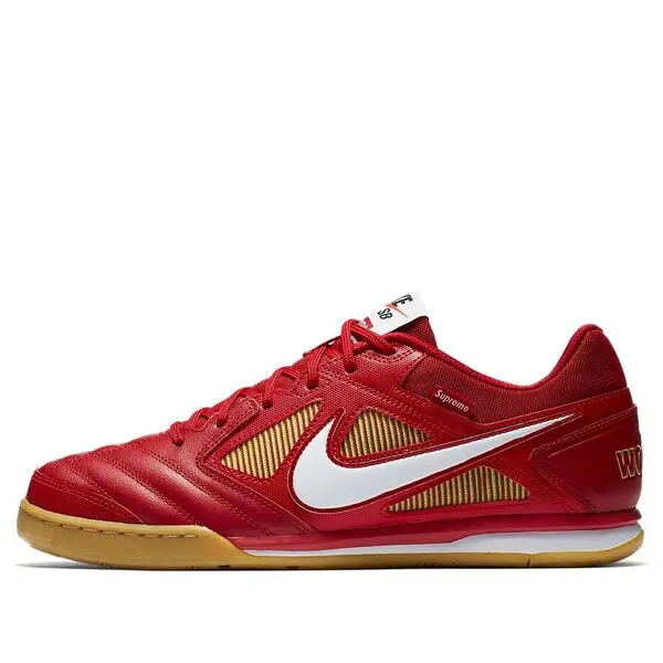 Nike Supreme X Gato Sb Low Top Sneakers - Red