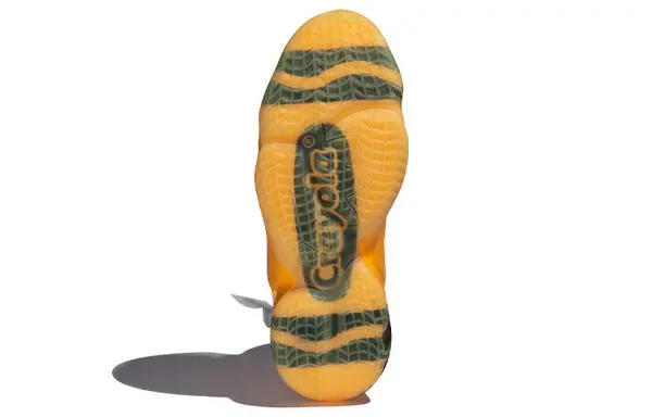 Adidas Crayola X D.o.n. Issue #2 Gca "crayon Pack Solar Gold" Sneakers - Yellow