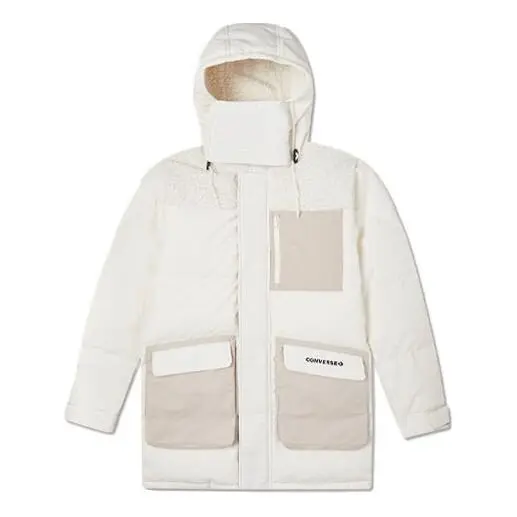 CONVERSE Premium Mid Down Jacket - White