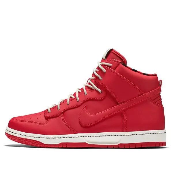 Nike Dunk Ultra 'rain Jacket' High-top Sneakers - Red/white