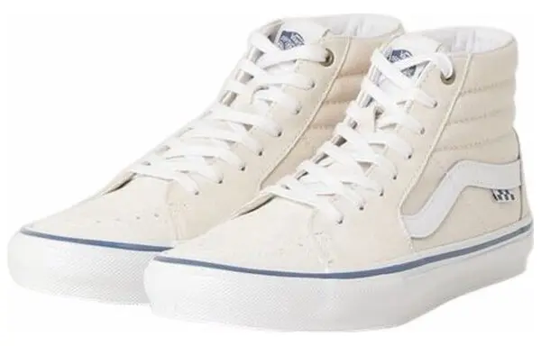 VANS Raw Canvas High Top Sneakers