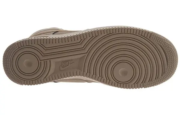 Nike Force 1 High '07 'canteen' Lace-up Sneakers - Yellow