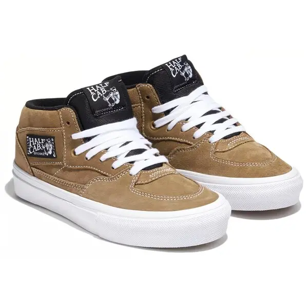 VANS Half Cab "brown White" Sneakers - Brown/white