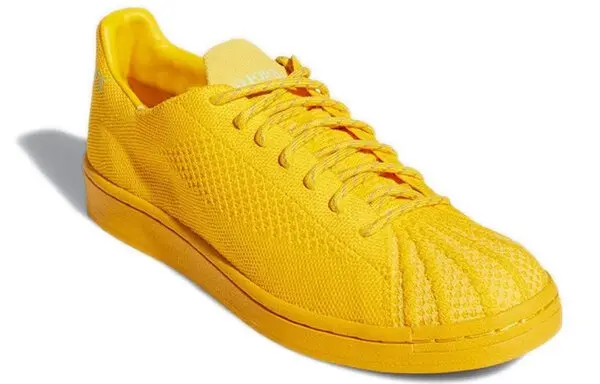 Adidas Pharrell X Superstar Primeknit Sneakers - Gold