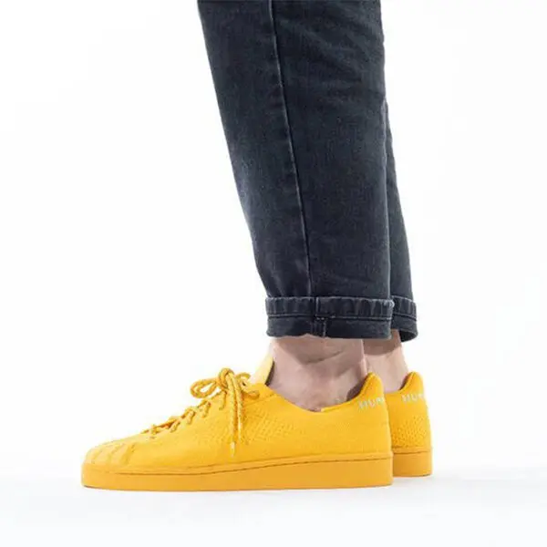 Adidas Pharrell X Superstar Primeknit Sneakers - Gold