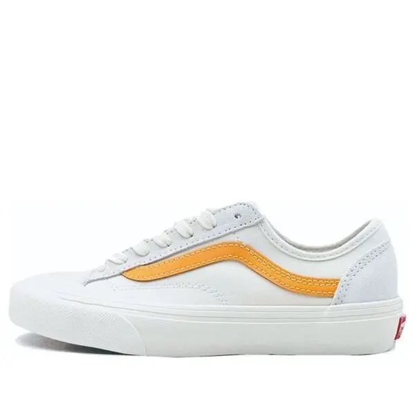 VANS Style 36 Canvas Low Top Sneakers - White/yellow
