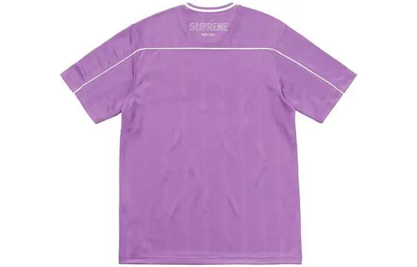 Supreme Ss18 Dazzle Warm Up Top Tee - Lavender