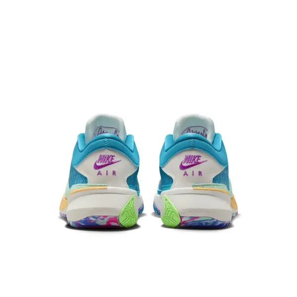 Nike Zoom Freak "greece X Nigeria" Sneakers - Blue Lightning/emerald Rise/phantom