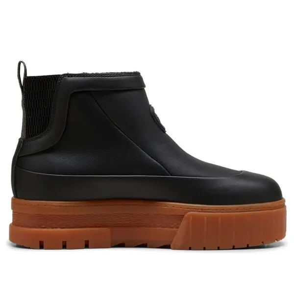 PUMA Mayze Wellis Leather Mid Boots