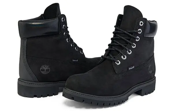 Timberland Premium 6 Inch Waterproof Wide-fit Boot - Black